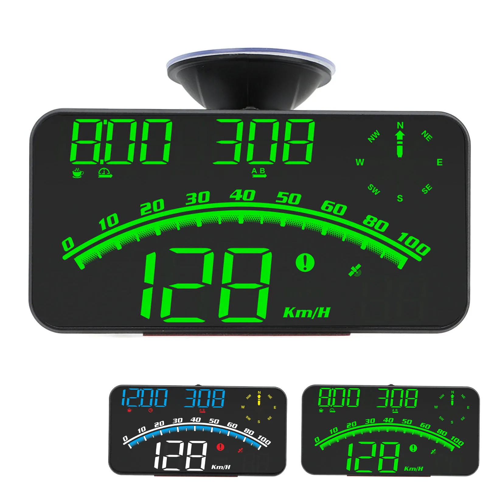 Auto-Universal-Digital-Smart-HUD-LED-Screen-High-Definition-Speed-Alarm ...
