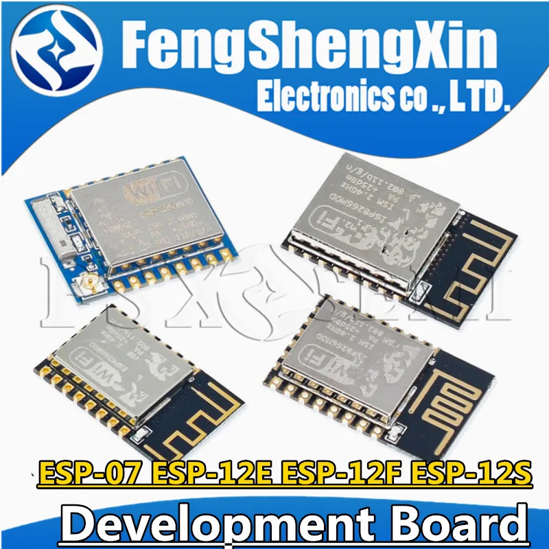 Placa de desarrollo ESP 07, ESP 12E, ESP 12F, ESP8266, puerto serial remoto, módulo inalámbrico ...
