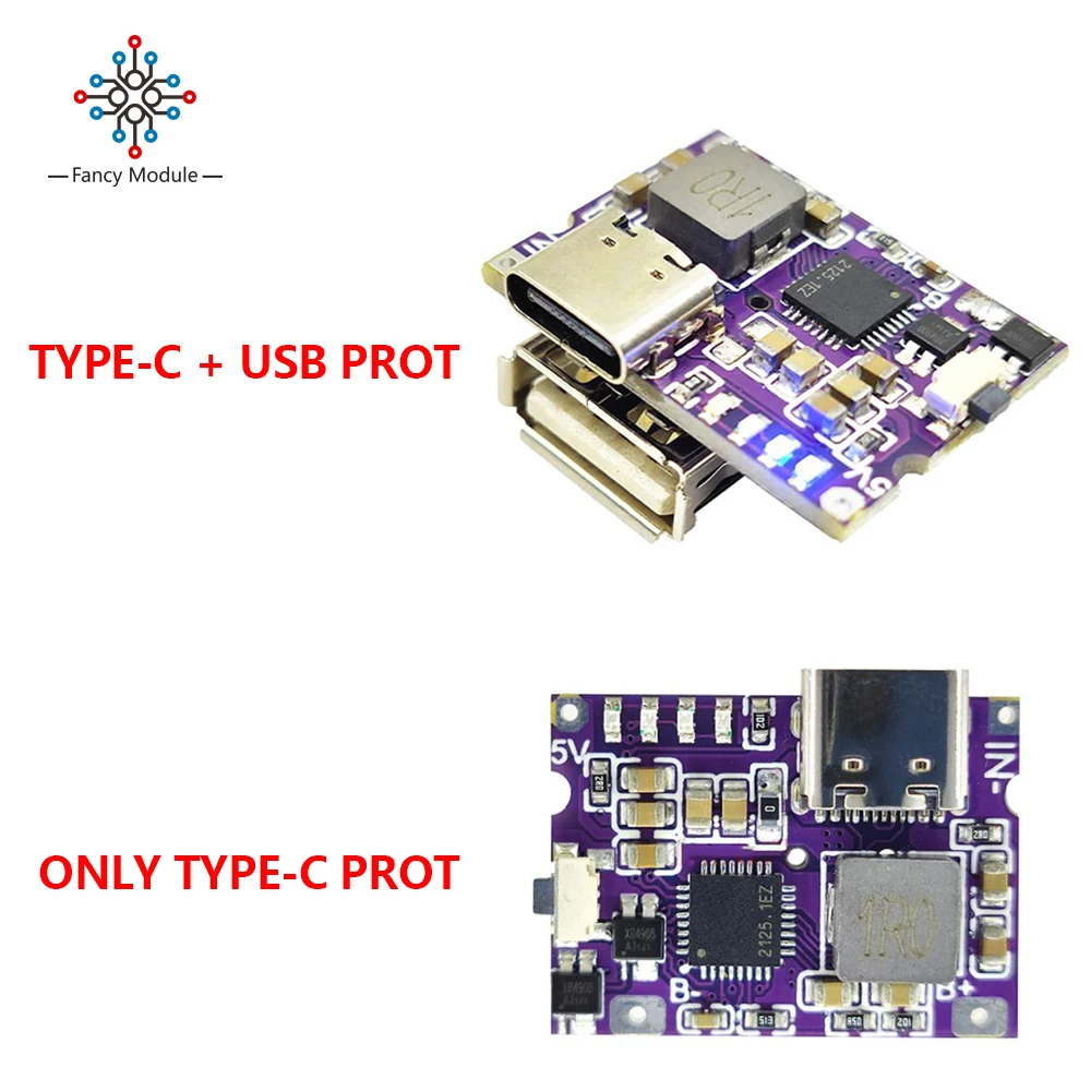 Type-C-USB-Boost-Converter-Step-Up-Power-Module-3A-5V-to-4-2V-Mobile ...