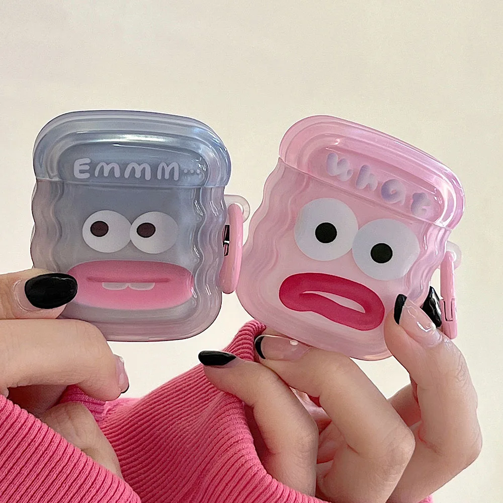 Cute Funny Headphone Case For Airpods Airpod 2 3 Case Cartoon ...