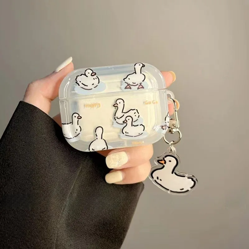 Cute-Duck-Cases-For-Apple-Airpods-Pro-2nd-Bluetooth-Headphone-Cover ...