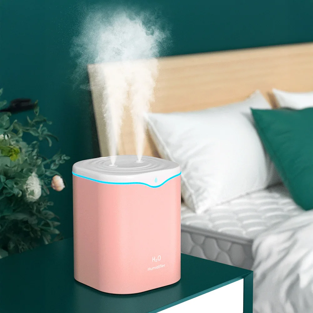 2000ML Smart Air Humidifier Compact Dual Cold Spray Modes Ultra-Quiet ...