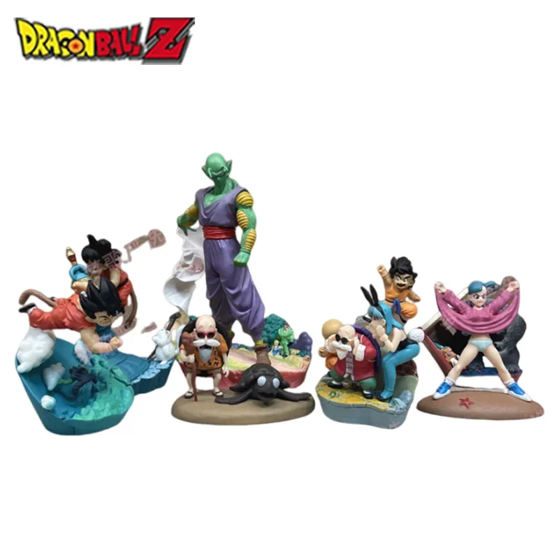 Figuras-de-acci-n-de-Dragon-Ball-Z-Bulma-Master-Roshi-Son-Goku-Bunny ...