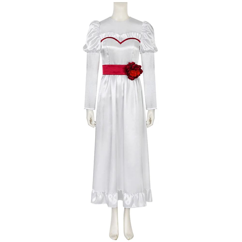 Annabelle-Cosplay-Costume-Fantasia-Long-Dress-Mask-Clothing-Halloween ...