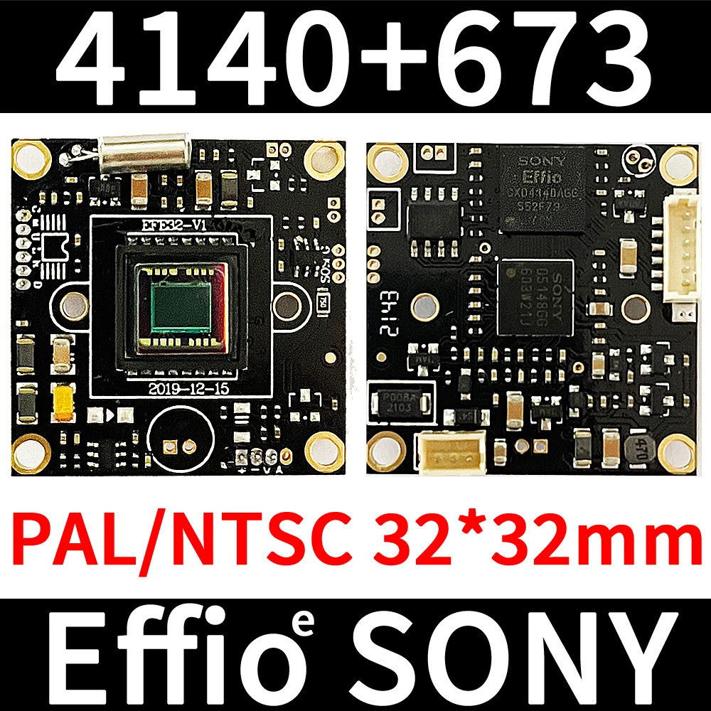 Brand New Effio E 4140+673 HD CCTV CAMERA Circuit Board 1/3”SONY CCD 32 ...