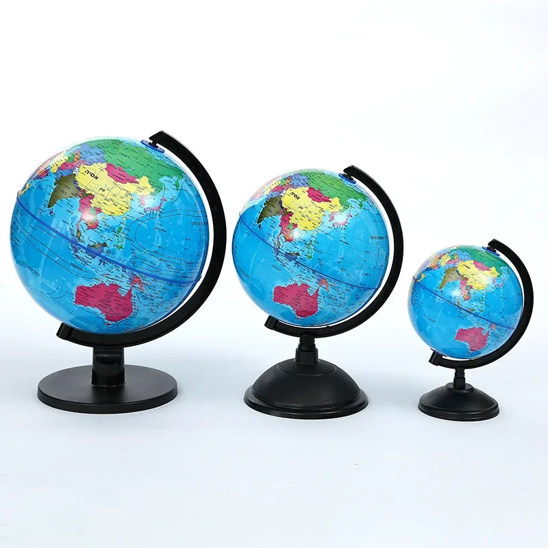 Hebrew World terrestrial globe, Jewish character Desktop Rotating Teaching Earth Globe, for ...