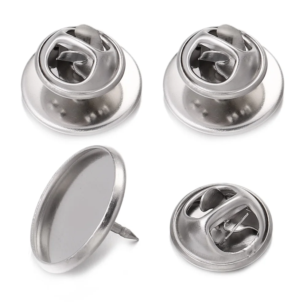 10pcs-12-14-16-18-20-25mm-Stainless-Steel-Brooch-Base-Cabochon-Holder ...