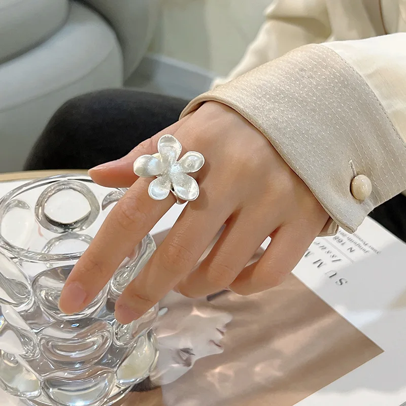 Anillos-de-flores-hechos-a-mano-para-mujer-joyer-a-de-plata-925-anillo ...