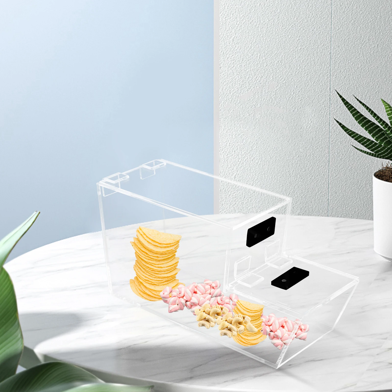 Acrylic-Candy-Box-Stackable-Candy-Dispenser-Box-Clear-Candy-Display-Bin ...