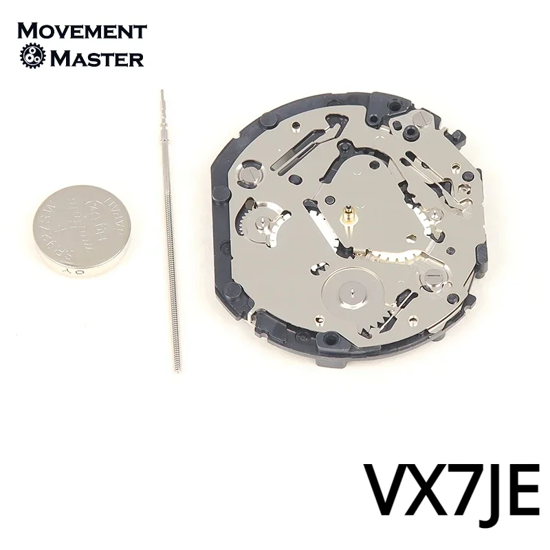 Japanese-VX7J-Movement-VX7JE-Quartz-Movement-6-Hands-3-6-9-Small-Second ...