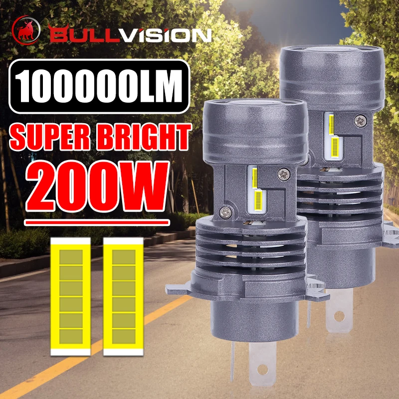 2Pcs-Best-Turbo-H7-LED-Bulbs-with-Fan-H4-7535-CSP-Chip-High-Power-200W ...