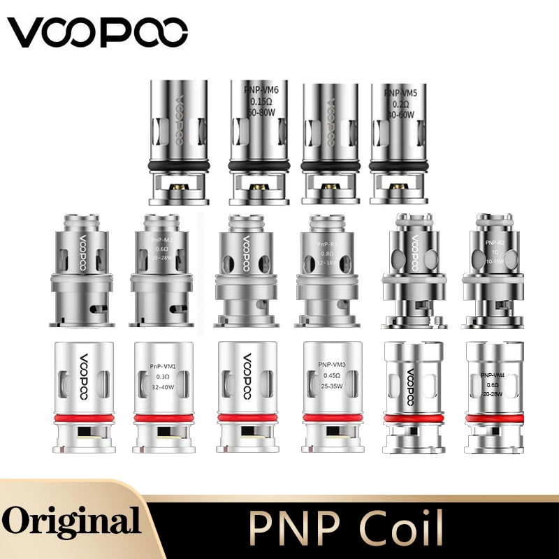 Original-VOOPOO-PnP-Coil-Vaporizer-VM1-VM3-VM4-VM5-VM6-R1for-Drag-X-S ...