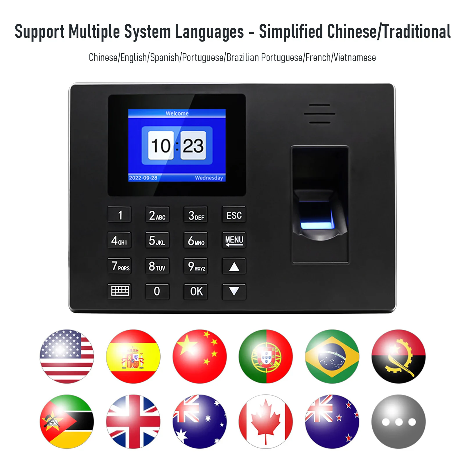 Modern Punch Clock Solutions: How Intelligent Time Attendance Machines ...