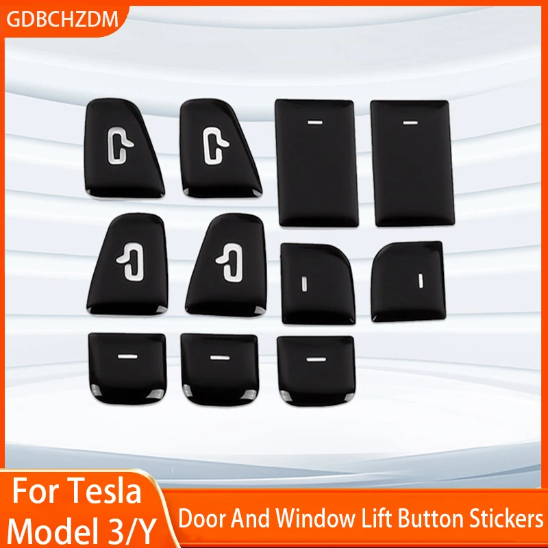 Car Trim Window Switch Door Open Resin Material Button Decoration ...