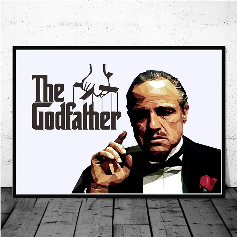 Modern The Godfather Movie Pop Art Canvas Paintings Posters And Prints ...