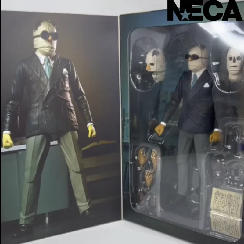 Genuine Neca 04818 Action Figures Transparent Man Figurine Universal ...
