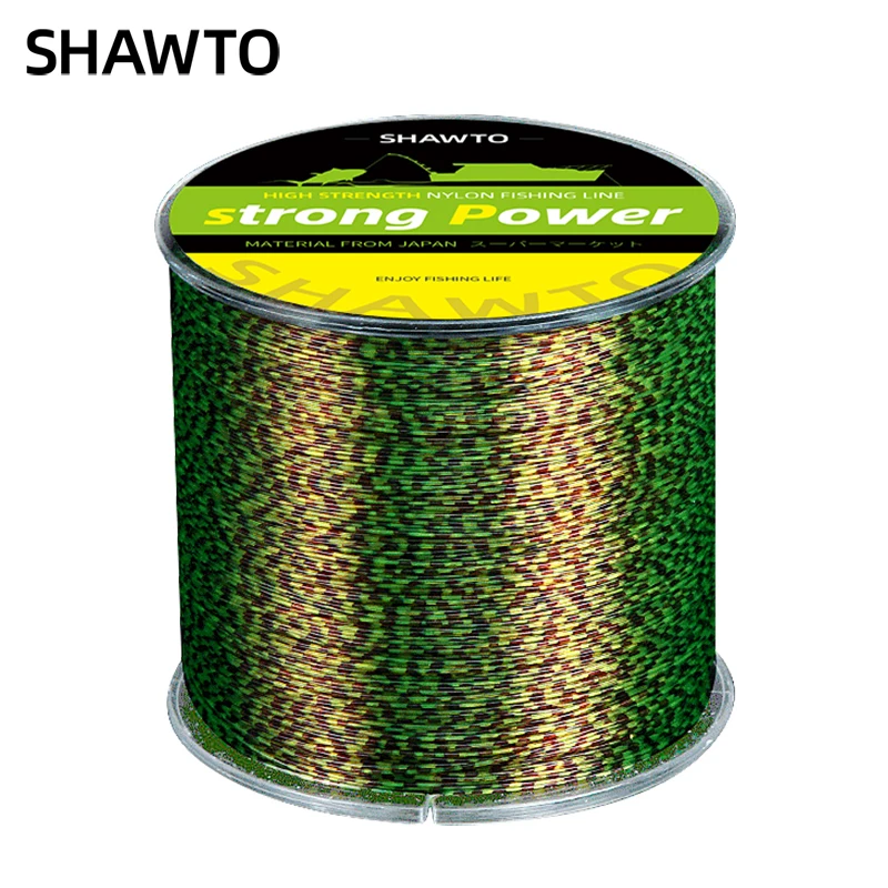 Shawto-500M-Fluorocarbon-Coated-Invisible-Fishing-Line-Nylon-Carp ...