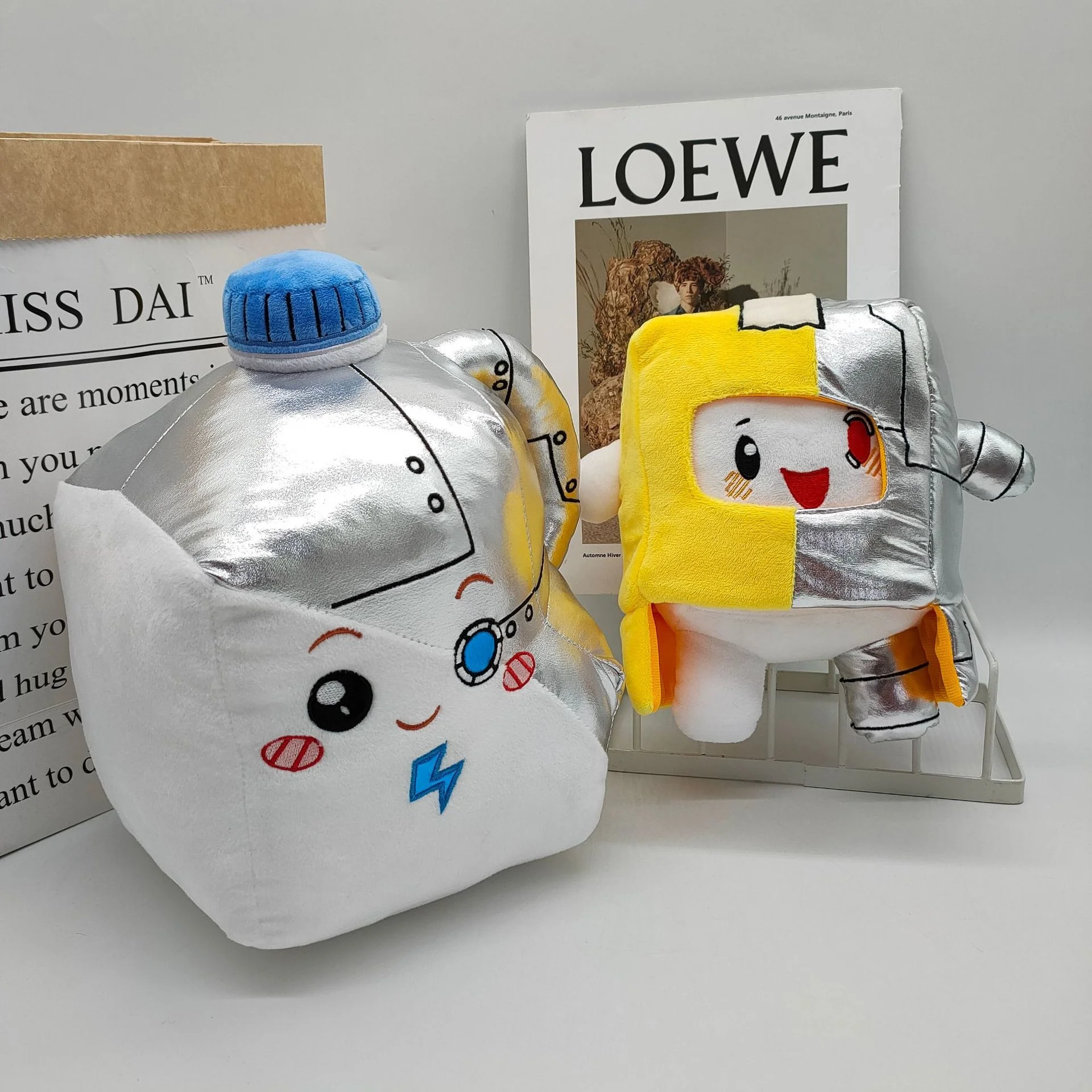 Jouet,Lankybox Cyborg Peluches Lankybox Thicc Requin Cyborg En Peluche ...