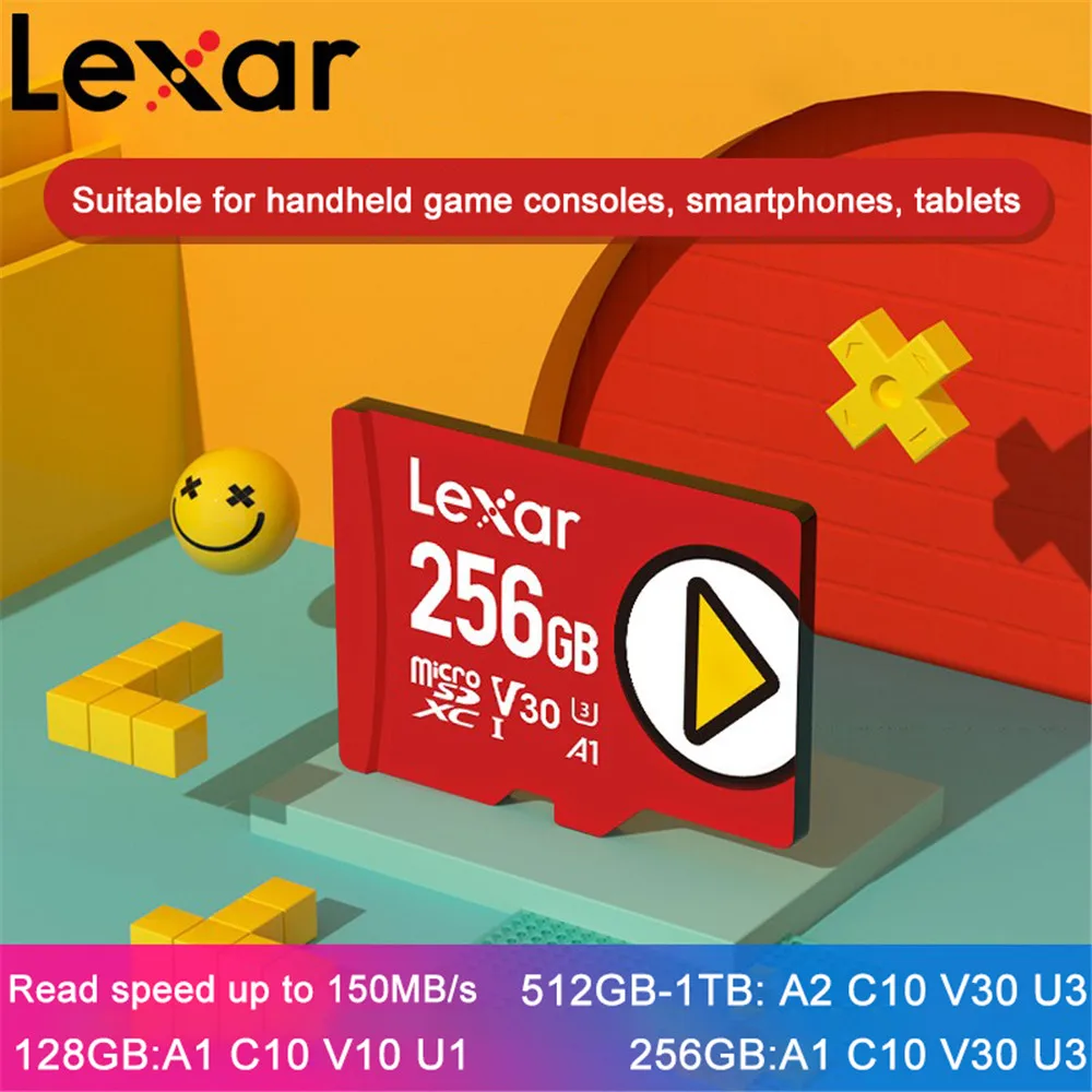 Lexar-Original-Play-Micro-SD-Card-Lexar-tarjeta-Micro-SD-Original-para ...
