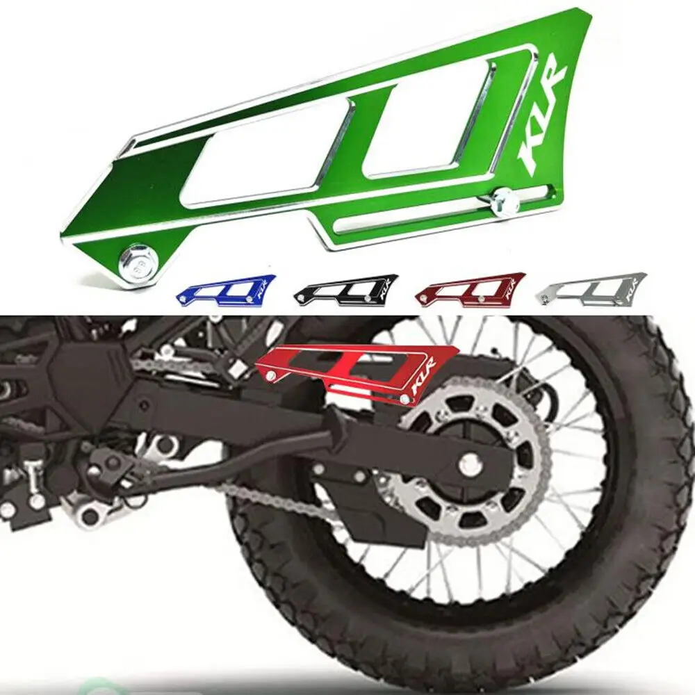Motorcycle-KLR-LOGO-CNC-Rear-Chain-Guard-Cover-Protector-Accessories ...
