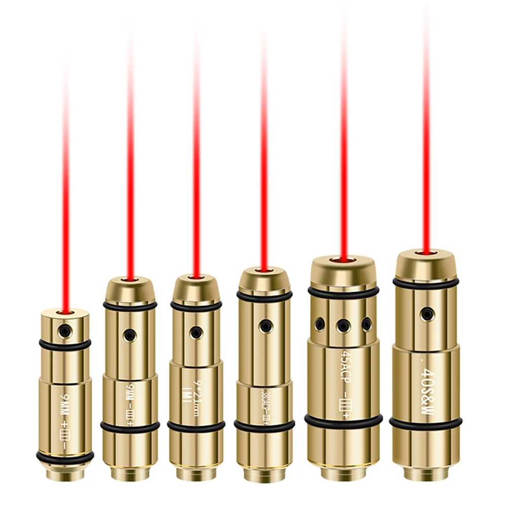 40S&W/380ACP/45ACP Laser Calibrator Bullet Dry Fire Laser Trainer ...