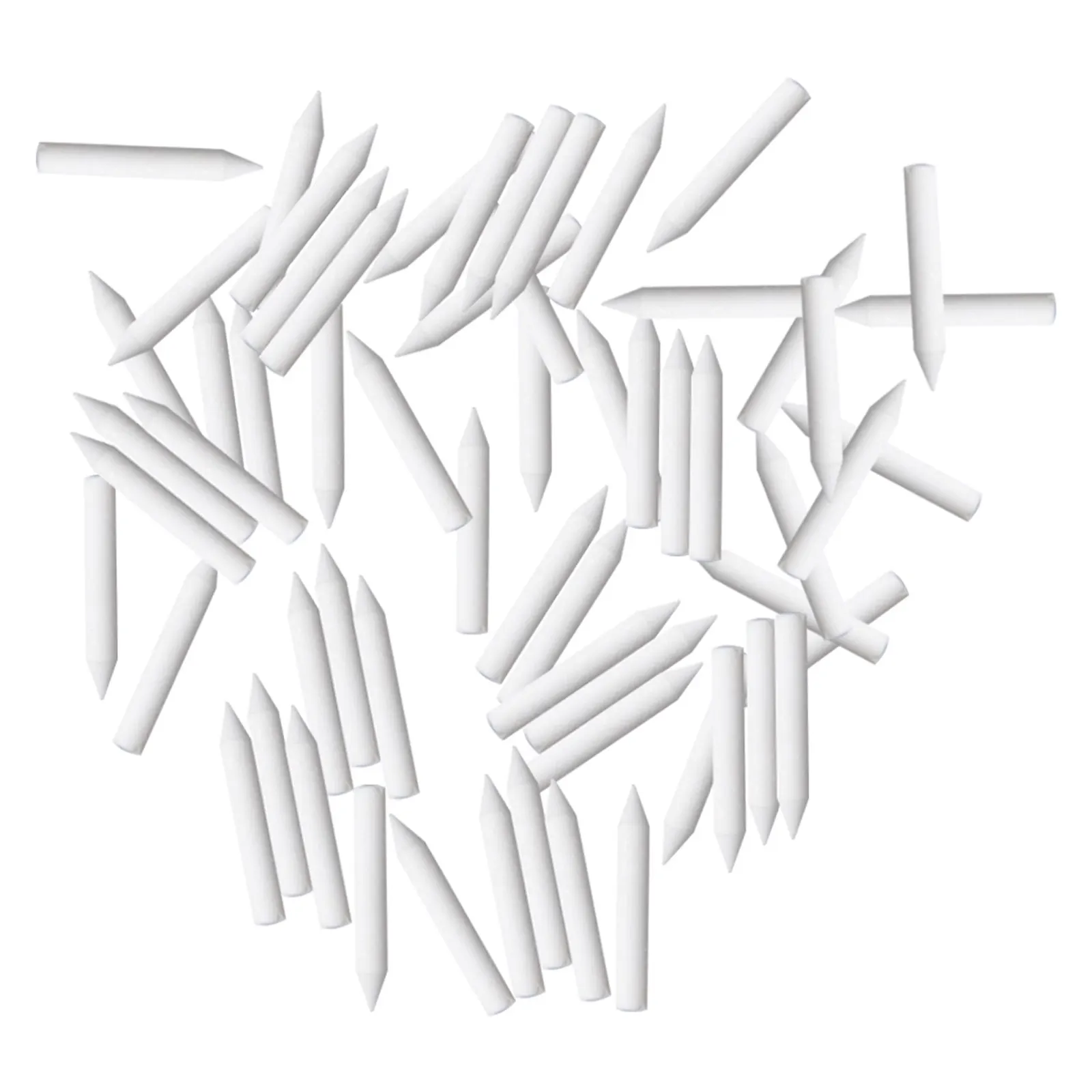 60 Pcs Kiln Stilts Small Pins Ceramic Supports Nail Pottery Posts Heat ...