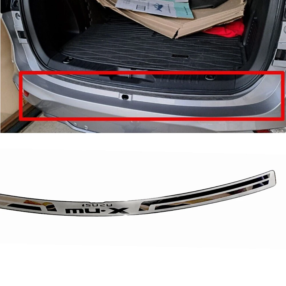 Car-For-Isuzu-MU-X-MUX-LST-2023-Door-Sill-Scuff-Plate-Stainless-Steel ...