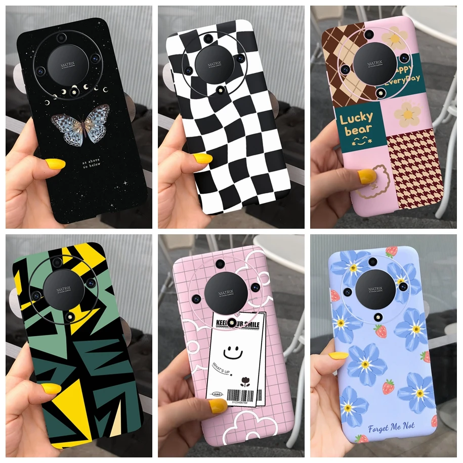 Funda-para-Honor-Magic-5-Lite-5G-carcasa-suave-pintada-a-prueba-de ...