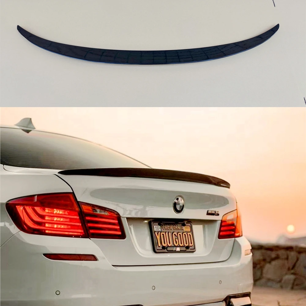 For BMW F10 F18 Spoiler ABS Material Car Rear Wing Primer Color Rear ...