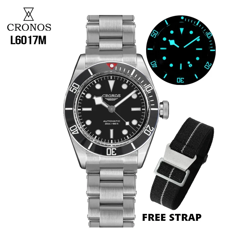 Cronos-BB58-Diver-Watch-40mm-PT5000-SW200-Automatic-Sapphire-Crystal ...