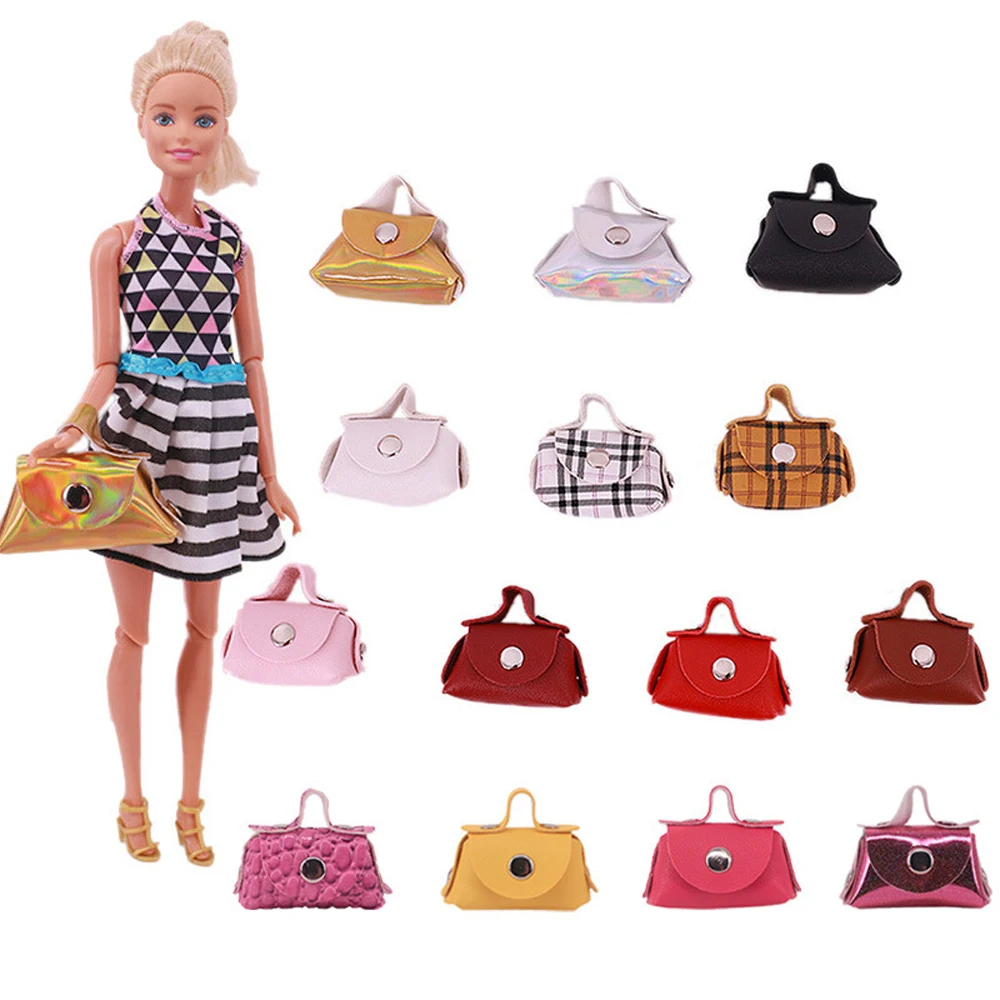Multiple-optional-Barbie-doll-bags-portable-storage-bags-leather-tote ...
