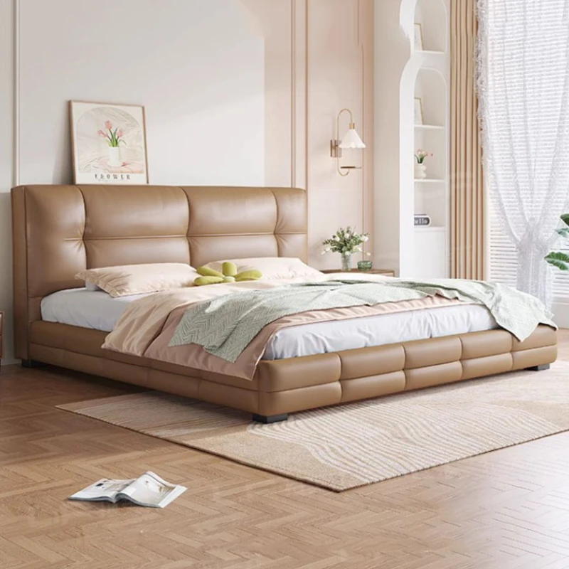 Modern-Cheap-European-Double-Bed-High-End-Luxury-Aesthetic-Modular ...