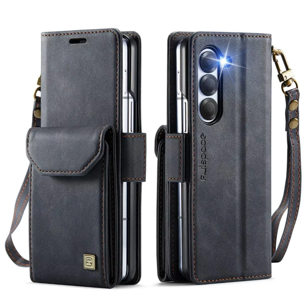 Wallet Phone Case For Samsung Galaxy Z Fold 6 5 Fold6 Fold5 5G RFID ...