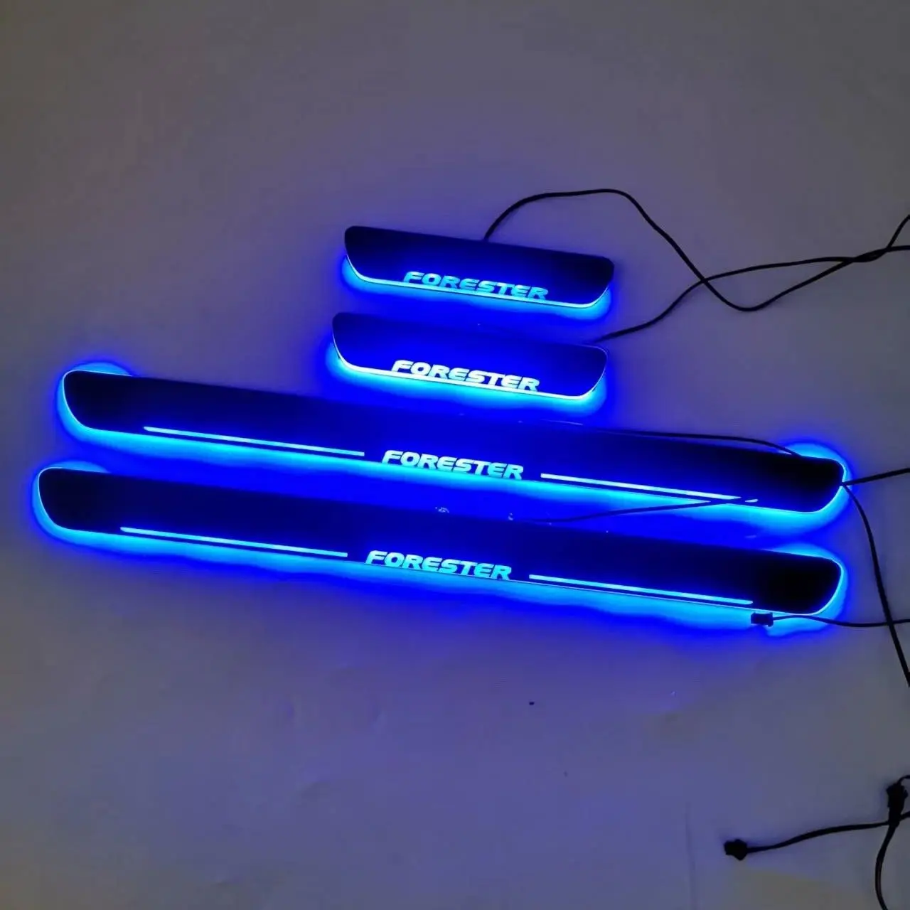 Led-Moving-Door-Sill-Scuff-Plate-Guard-Sills-Protector-Trim-For-Subaru ...