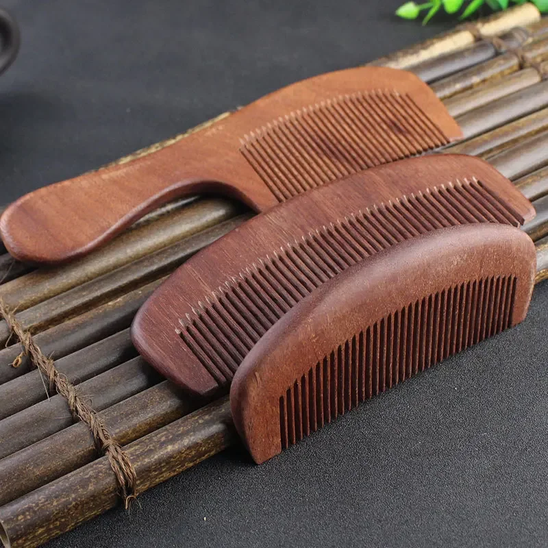 Natural-Peach-Solid-Wood-Comb-Engraved-Peach-Wood-Healthy-Massage-Anti ...