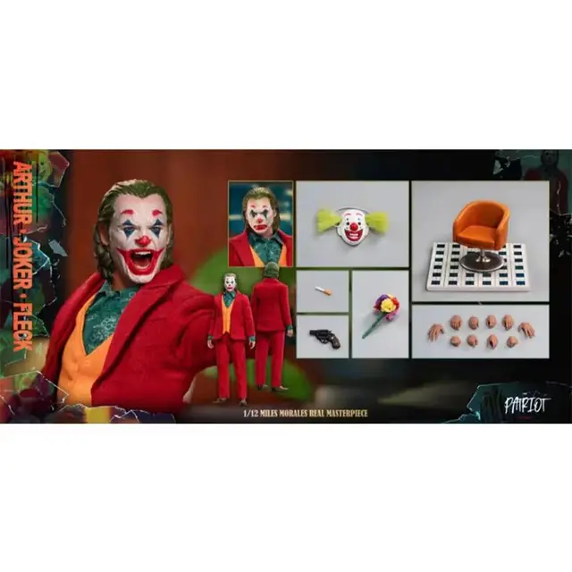 Original Deluxe Version The Patriot Studio 1/12 Arthur Clown Fleck 6 ...