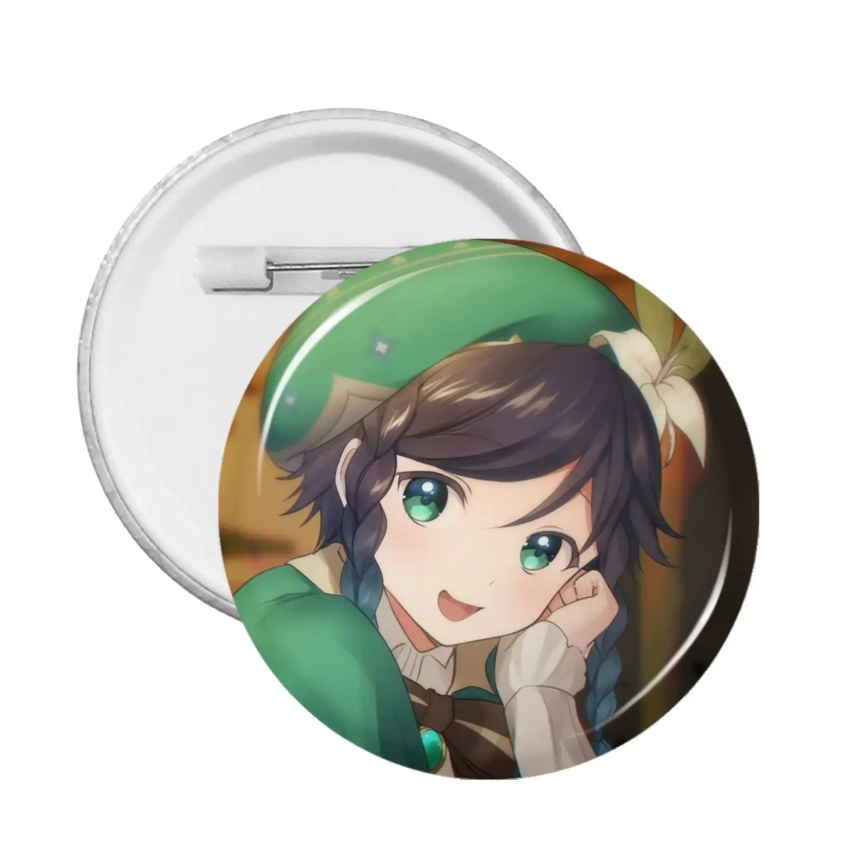 Venti-Genshin-Impact-Badge-Metal-Cartoon-Anime-Style-Cute-Collar-Soft ...