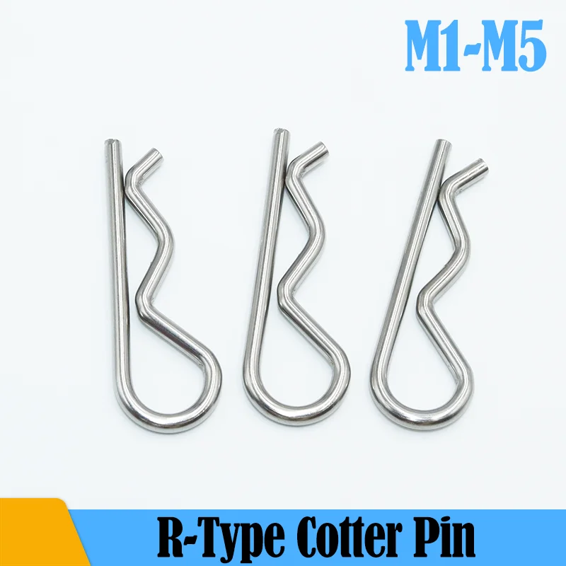 A2-304-Stainless-Steel-R-Shaped-Spring-Cotter-Clip-Pin-1-2mm-1-5mm-1 ...
