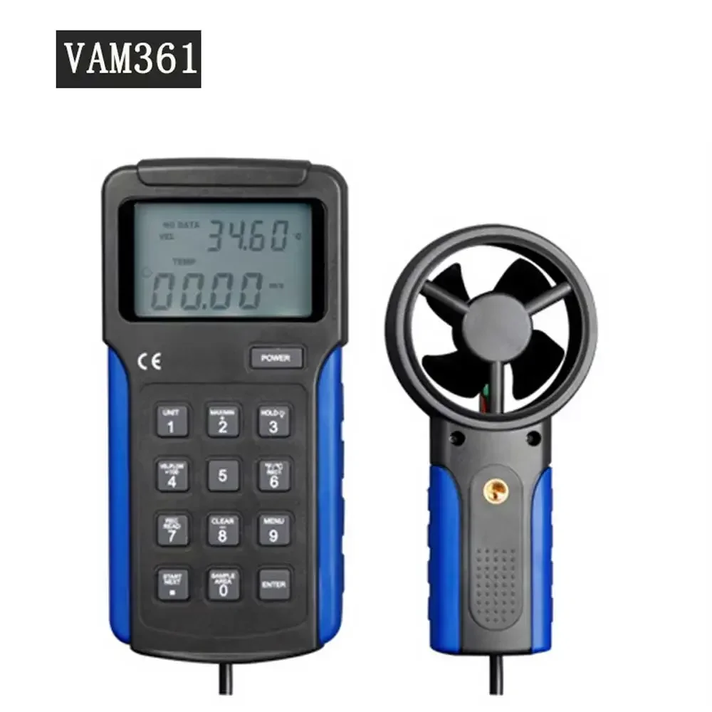 forVam361 Anemometer Separate Handheld Wind Meter Digital Display ...