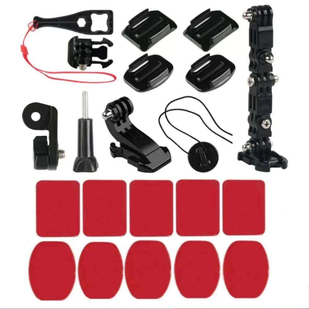 For-GoPro-Hero-12-11-10-9-8-7-5-Motorcycle-Helmet-Kit-Chin-Mount ...