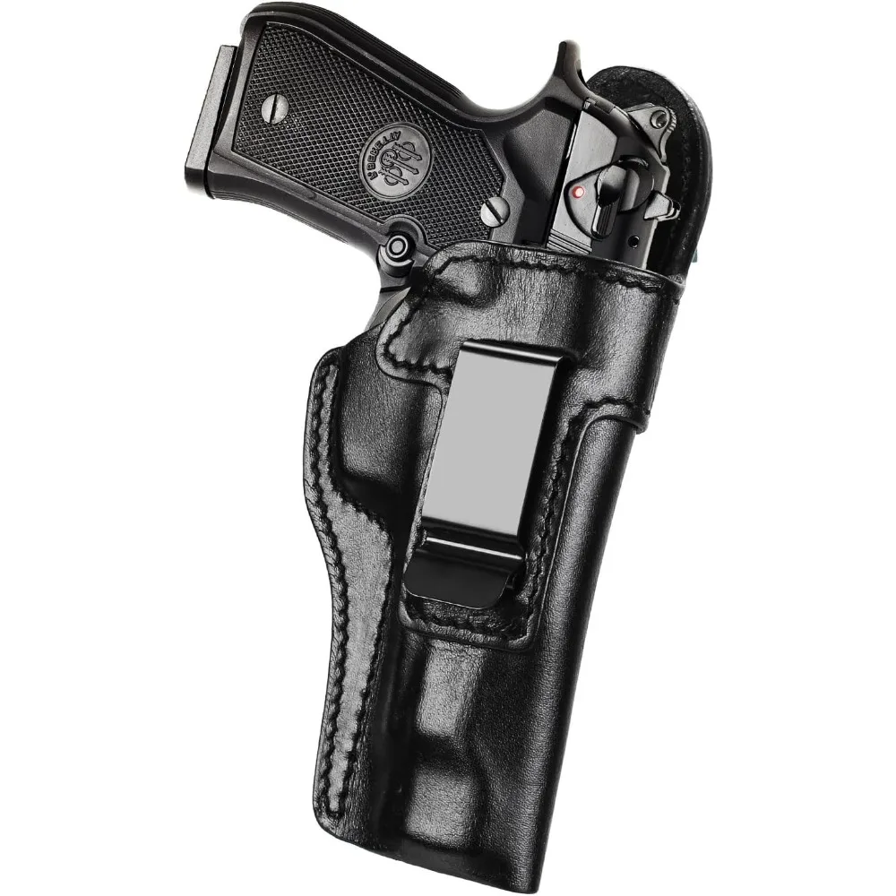 IWB Leather Holster for Beretta 92FS/96/M9 (No Rail),Appendix Concealed ...