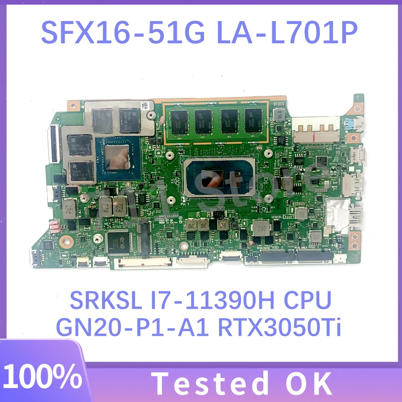 Mainboard-HH6FH-LA-L701P-For-Acer-Swift-SFX16-51G-Laptop-Motherboard ...