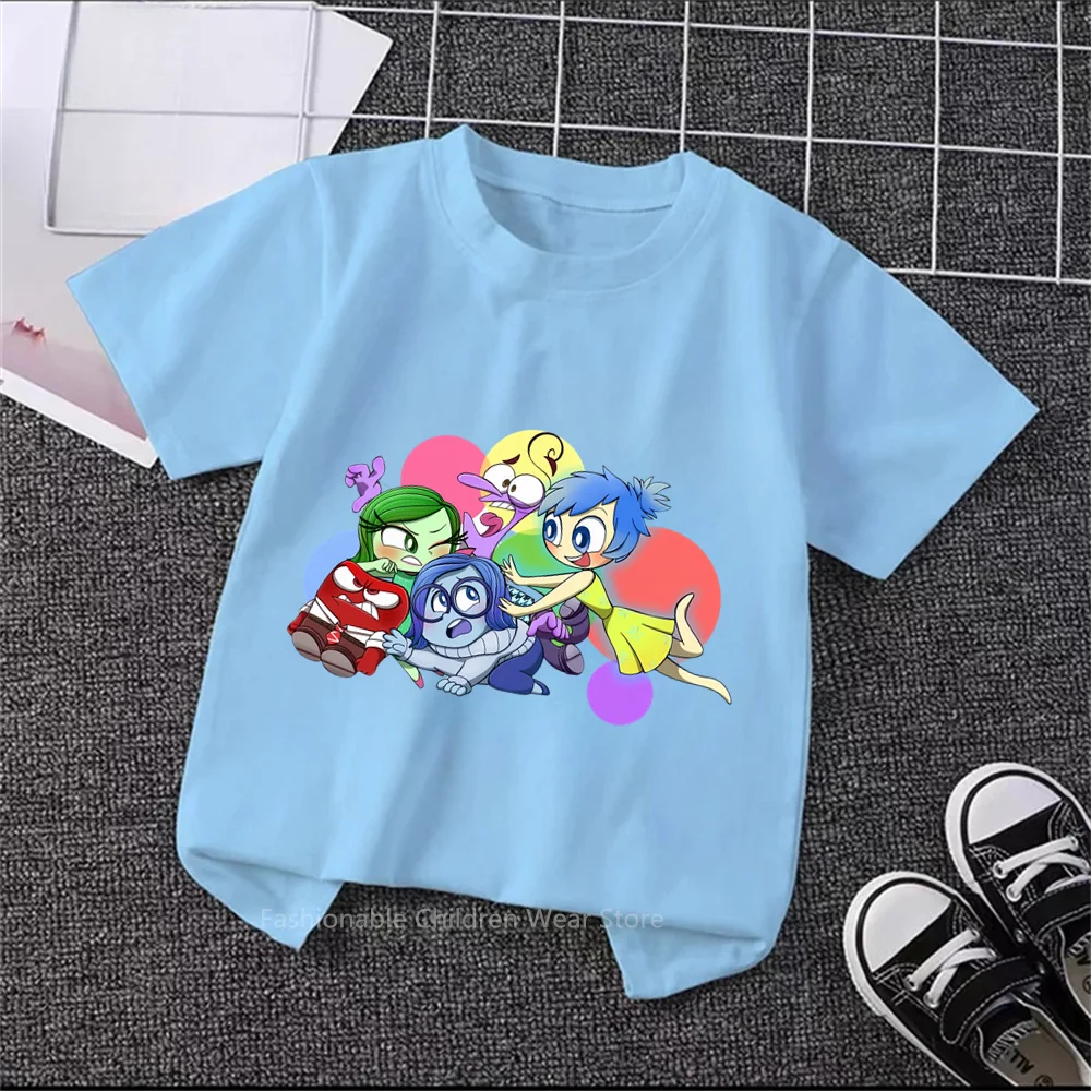 Disney-Summer-Magic-Animated-Cartoons-T-shirts-Inside-Out-Prints-for ...