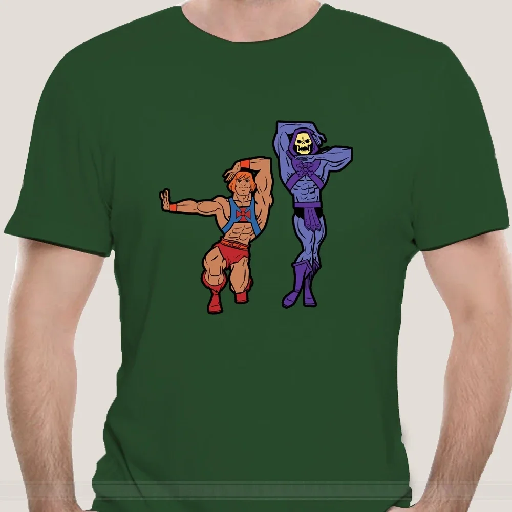 cotton-summer-T-shirt-he-man-skeletor-dance-gay-lgbt-lgbtq-purple ...