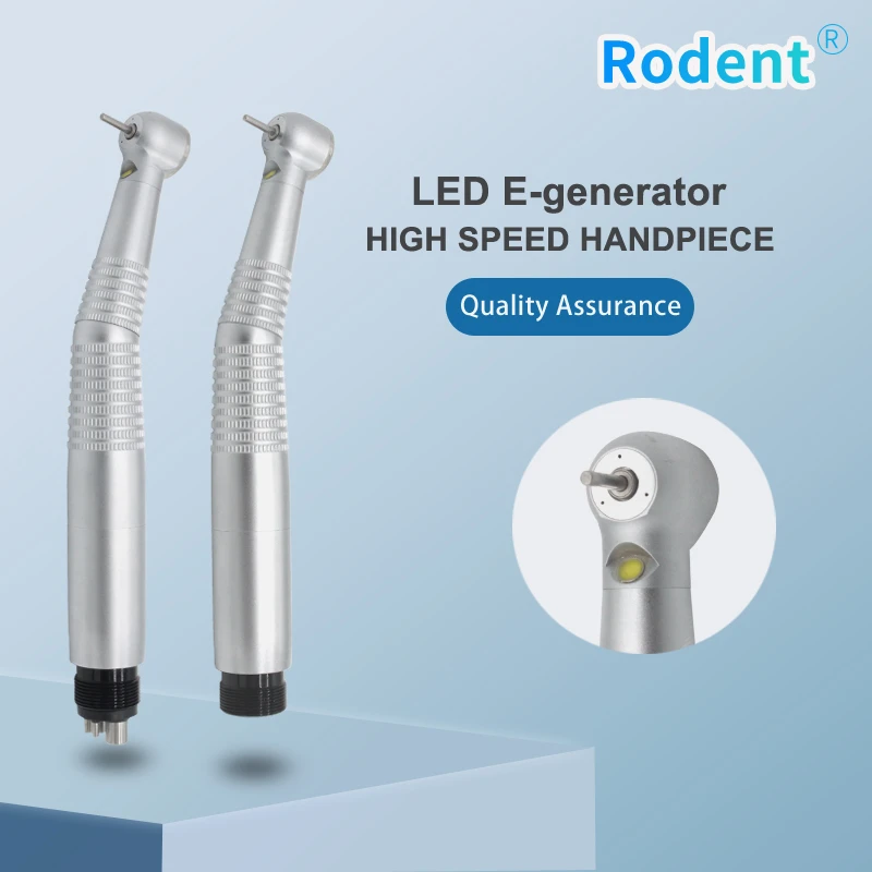 Dental High Speed Handpiece Torque Head Air Turbine LED E Generator ...
