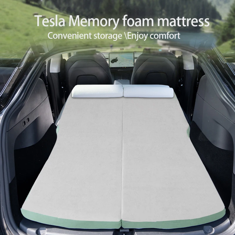 Suitable-for-Tes-Tesla-ModelY-Camping-sponge-mattress-back-sleeping ...