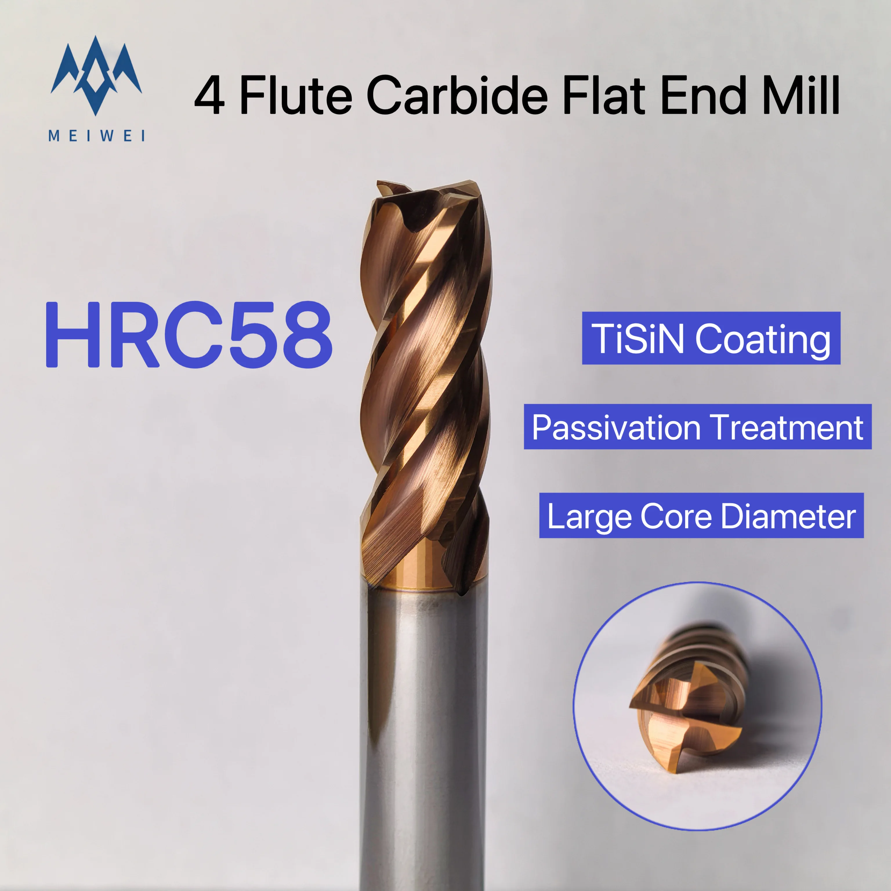 Endmills-HRC-58-CNC-Carbide-End-Mill-Tungsten-Steel-Cutter-4-Flutes-6-8 ...