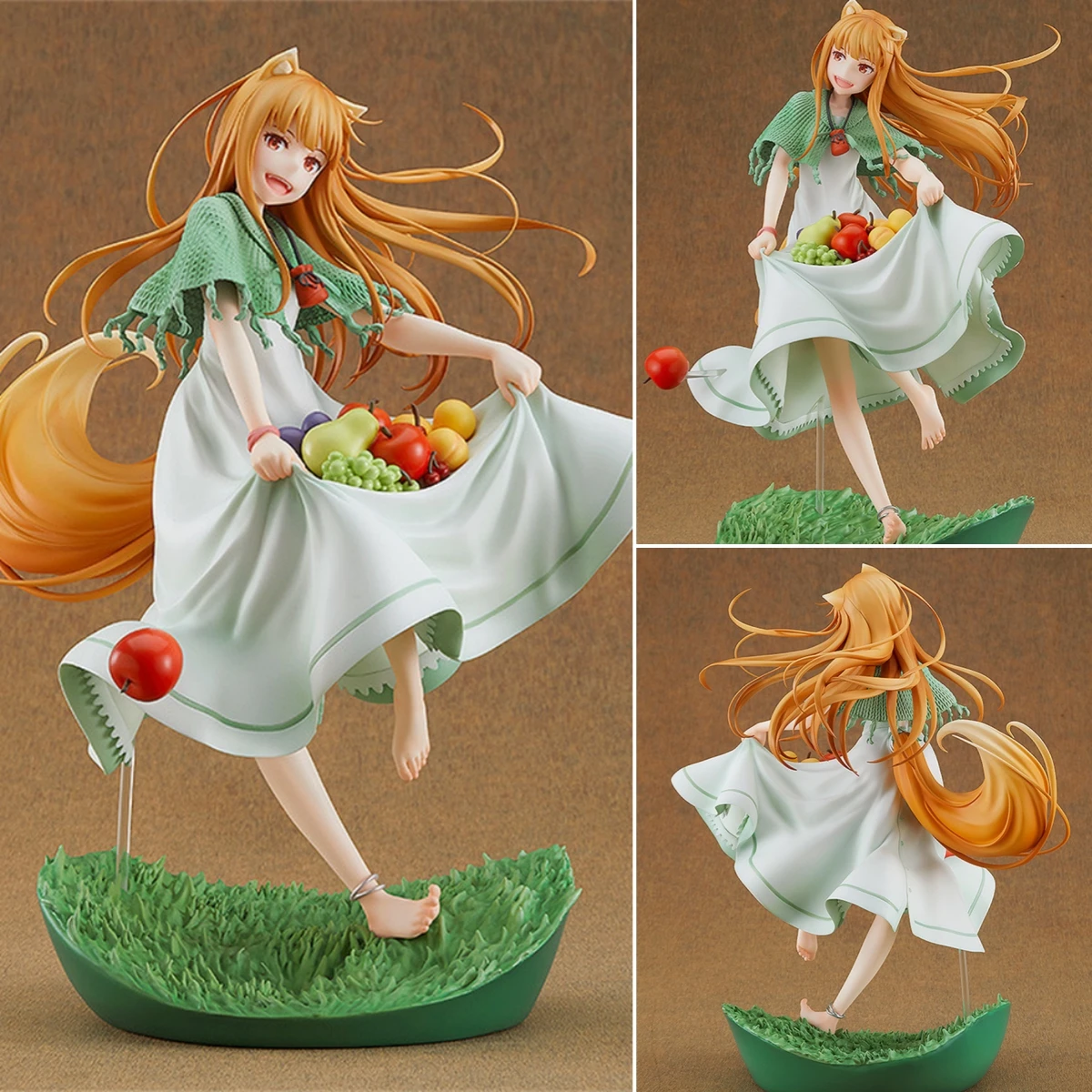 Anime-Spice-and-Wolf-Hero-Holo-Wolf-and-The-Scent-of-Fruit-Moe-Wolf ...