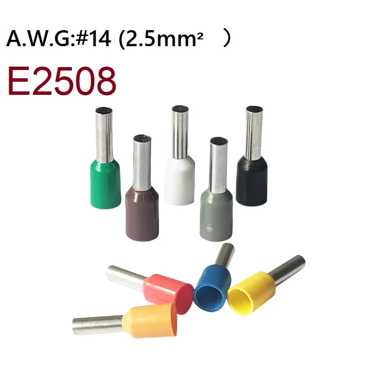 2-5mm-A-W-G-14-Single-Cable-Tube-Lug-Starfix-Insulated-Ferrules-Cable ...