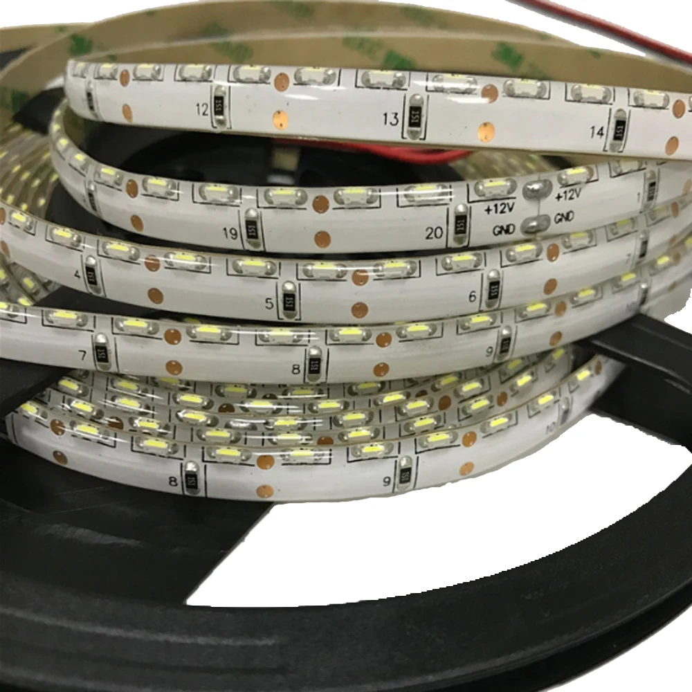 335 SMD Side Emitting Led Strip Light Flexible 8MM Waterproof IP65 DC ...